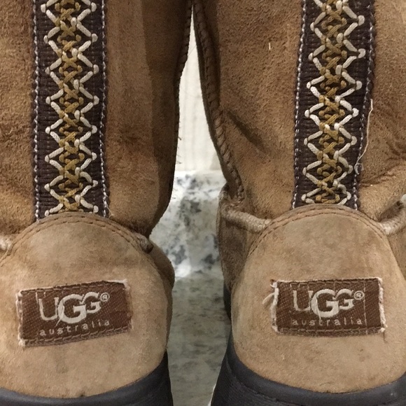 UGG | Shoes | Ugg Ultimate Tall Braid Boots 534 | Poshmark